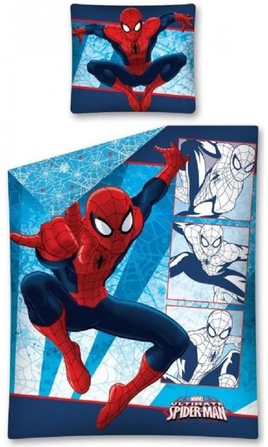 Bavlněné ložní povlečení Spiderman Ultimate - MARVEL - 140 x 200 + 70 x 90 cm
