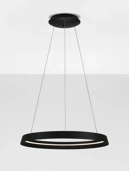 LED stmívatelné černé designové svítidlo Ormi