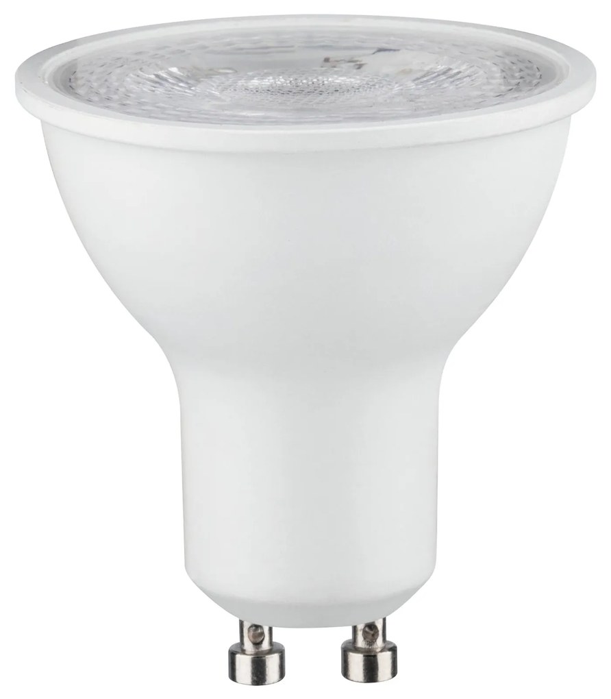 Paulmann 28755 bílá LED žárovka, 7W LED 4000K GU10 stmívatelná