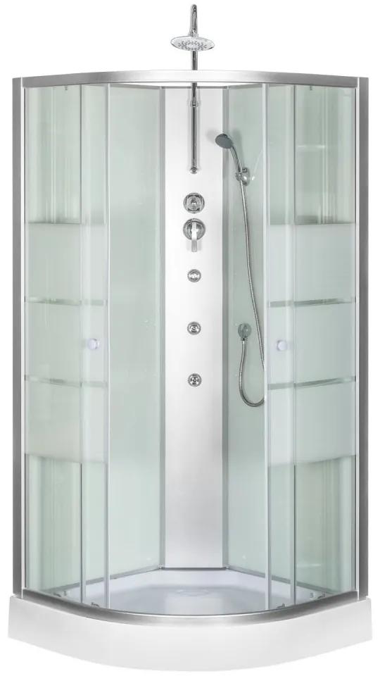 ESTRADA masážní sprchový box, 90x90x230cm