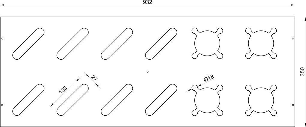 Vingo Kombinovaný dřevěný stojan na lyže a hůlky, přírodní Typ: 93 x 35