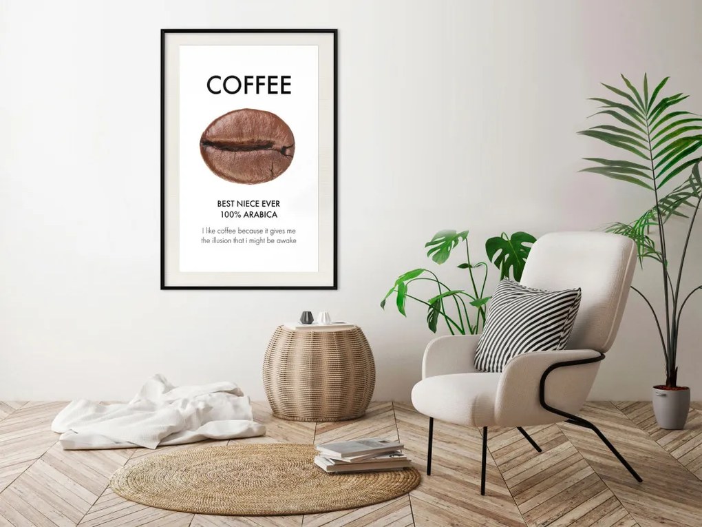 Plakát Káva - nejlepší neteř na světě