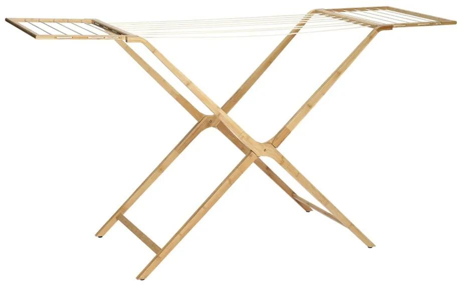 Rozkládací sušák na oblečení z bambusu Hübsch Bamboo