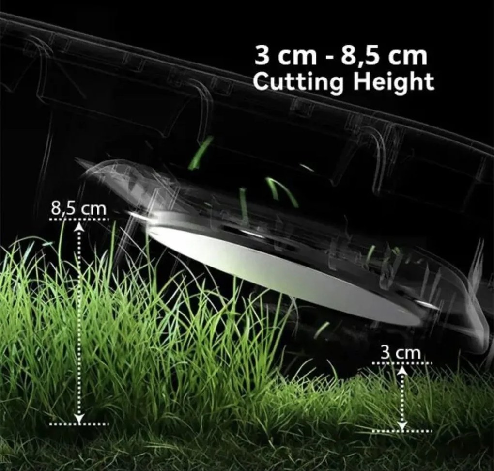 AM-robots STORM 4000, robotická sekačka - 4000m2, LIDAR, sklon až 45%, Wifi/Bluetooth/4G + Data na 1 rok ZDARMA