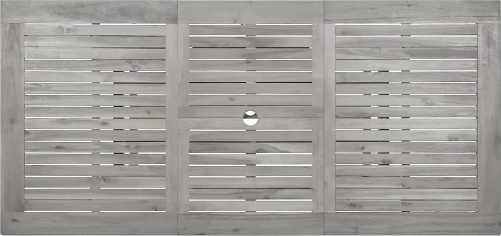 Zahradní jídelní stůl (120–170) x 80 x 75 cm masivní akácie 316575