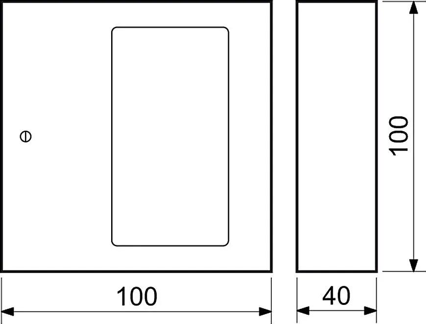 Požární skříňka RICHTER TS1010G (ČERVENÁ), Richter červená