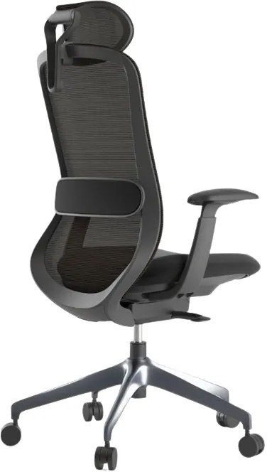 MERCURY Ergonomická kancelářská židle UNO - černá síťovina