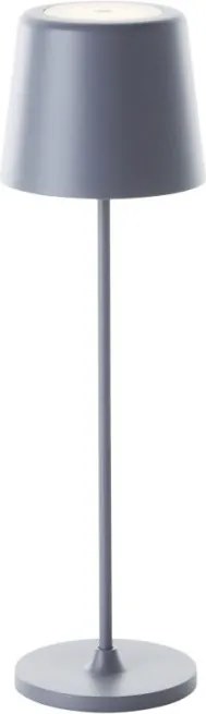 Brilliant G90939/22 Venkovní AKU stolní lampa KAAMI šedá USB-C