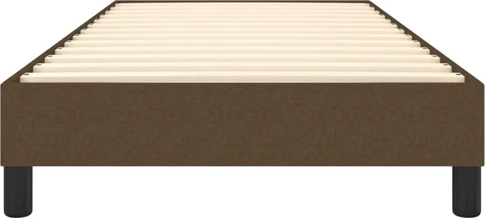 vidaXL Box spring postel 100 x 200 cm textil [3120495] Barva: Tmavě šedá