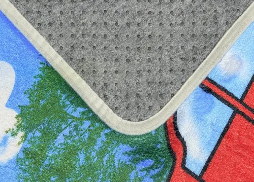 Koberce Breno Kusový koberec Kluci, Modrá, Vícebarevné, 110 x 160 cm