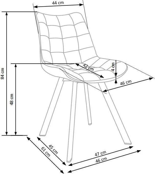 Jídelní židle K332 Halmar