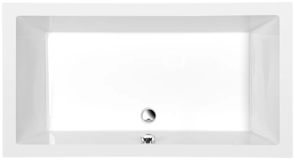 Polysan DEEP hluboká sprchová vanička, obdélník 100x90x26cm, bílá - 72340