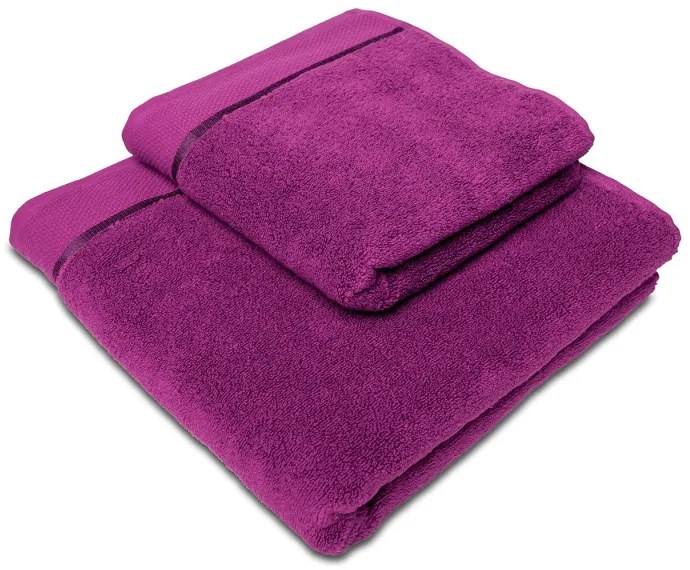 SVITAP sleep well Ručník Star 450 g/m2  Ručník Star 50x100 cm borůvková