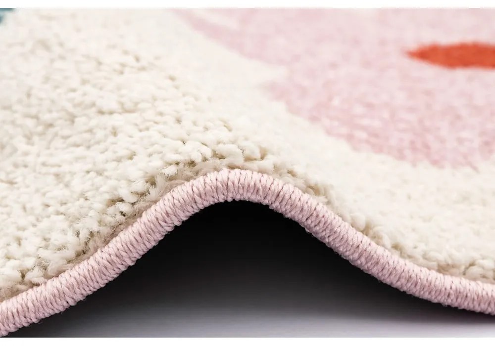 Slonovinový dětský koberec 100x170 cm Dazzy Cream – FD