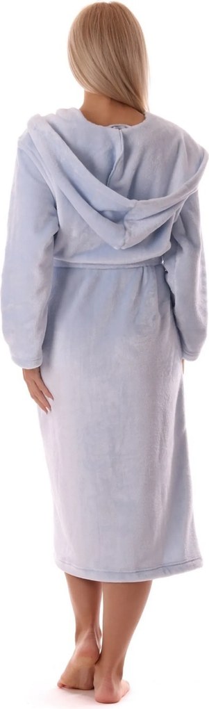 Župan s kapucí Siena unisex světle šedá 31 56 9151 - M