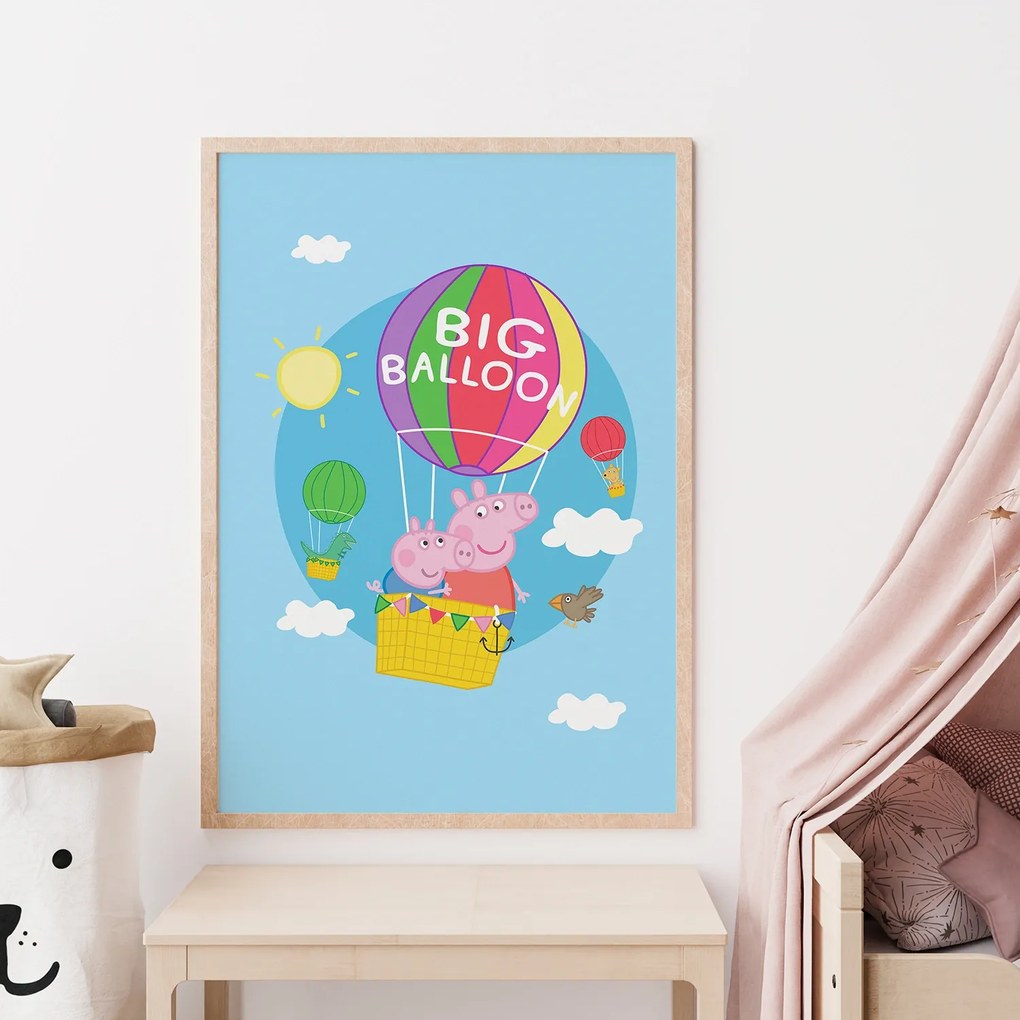 Oboustranný plakát Prasátko Peppa | 30 x 42 cm | DP351389