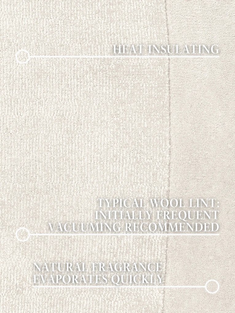 Villeroy & Boch Kusový koberec Kivi 106281 Cream kruh, 150x150 (průměr) kruh, bílá, ložnice