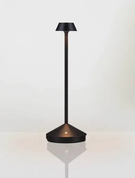 Venkovní stolní lampa Lumo černá