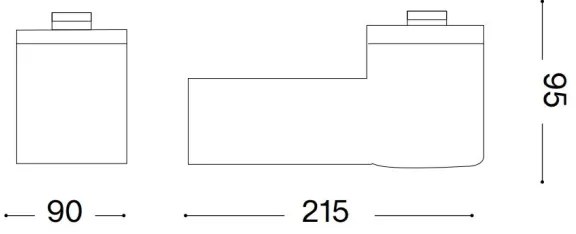 Ideal Lux - Venkovní nástěnná lampa CLIO 1xE27/42W/230V IP44 černá
