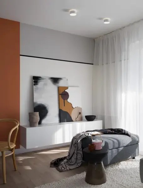 Moderní stropní svítidlo Ozen 14 bílá