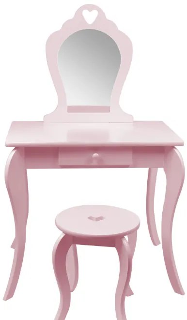 TRENDIE Dětský toaletní stolek Lilly růžový