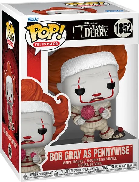 Funko POP! #1852 TV: IT: Welcome to Derry S2 - Bob Gray as Pennywise