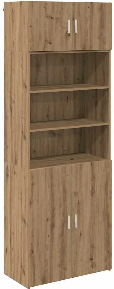 Úložná skříňka Artisanový dub 80 x 42,5 x 225 cm 3402819