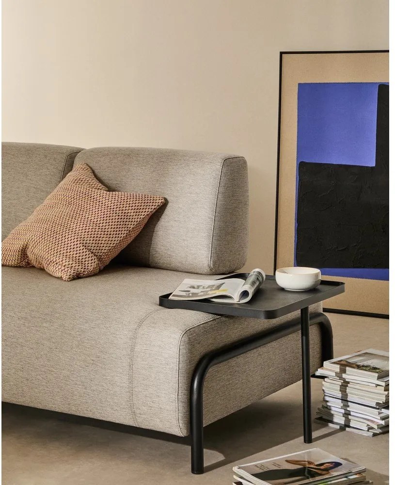 Šedobéžová modulární pohovka 220 cm Compo – Kave Home