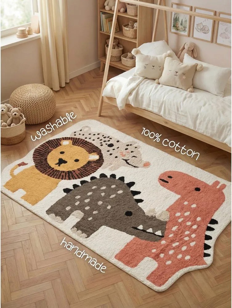 Pratelný/ručně tkaný bavlněný dětský koberec 140x200 cm Snuggle Zoey – Hanse Home