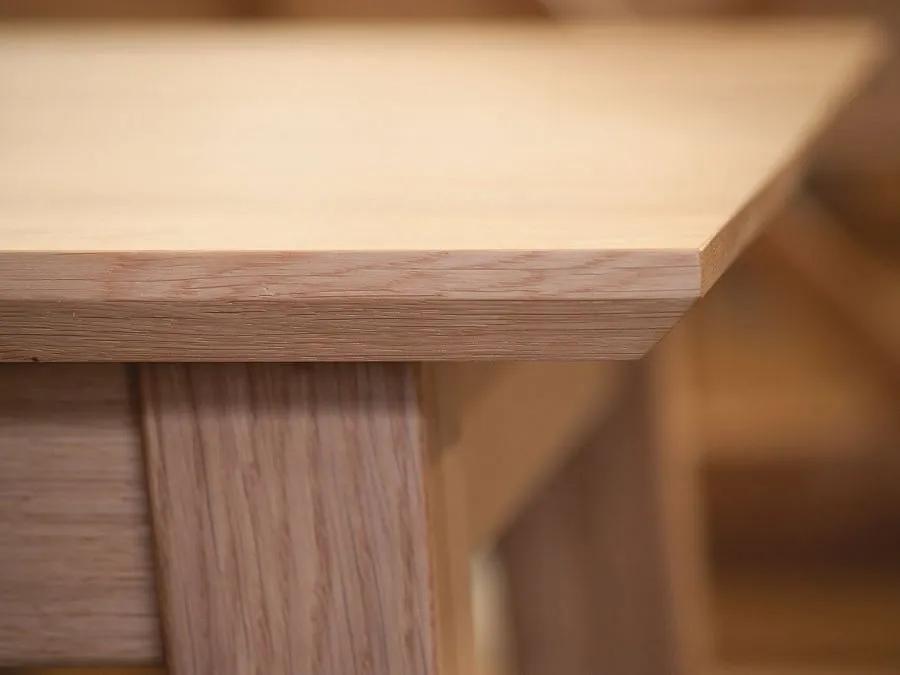 Stima Stůl Y25 dub masiv | Délka stolu: 130,Šíře stolu: 90,Odstín: dub