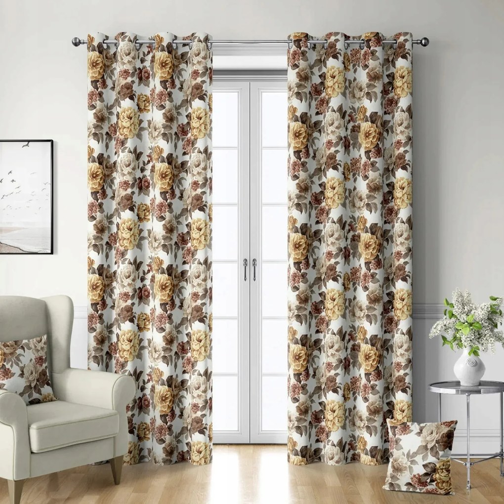 Závěs Velur S Průchodkami 1031-54960 145X220