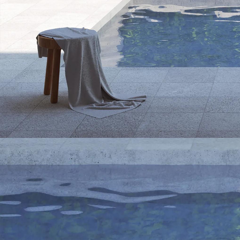 Malvis ® 3D Tapeta Stolička pozorující bazén Vel. (šířka x výška): 504 x 310 cm