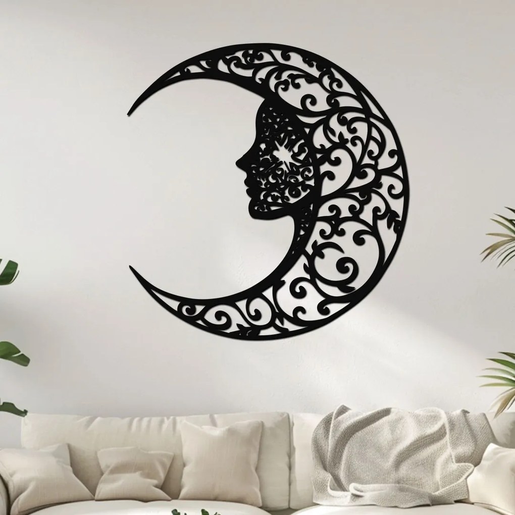 dřevo života Dřevěná dekorace LUNA Zvolte barvu dekoru: Wenge, Zvolte rozměr Ø (cm): 60