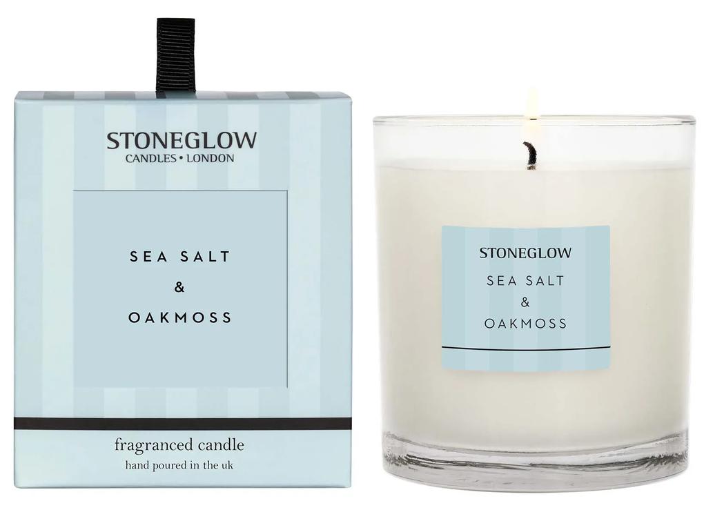 Stoneglow Vonná svíčka - Mořská sůl & Mech