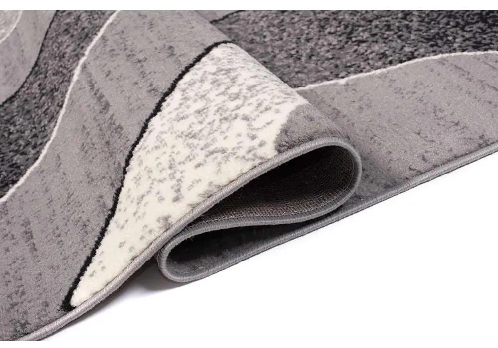Kusový koberec PP Mel šedý 150x300cm