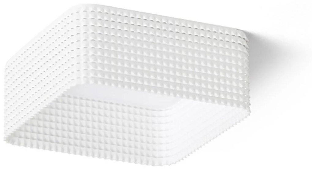 Rendl R14016 zápustné LED svítidlo MARENGA SQB1 40, eco PLA, bílé, 230V, 6W, 3000K, 9,6cm