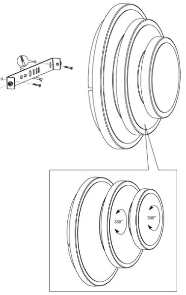 Eglo 98676 - LED Stropní svítidlo ELGVERO LED/11,4W/230V + LED/8,6W + LED/5,4W