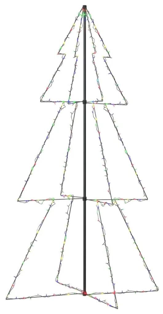 328590 vidaXL Vánoční stromek kužel 300 LED diod dovnitř i ven 120 x 220 cm