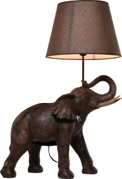 KARE DESIGN Stolní lampa Elephant Safari 73,5 × 52,3 × 33 cm