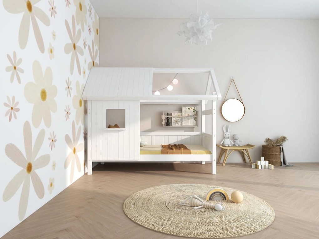 FALCO Postel 1/2 domeček Romantic 450 bílá
