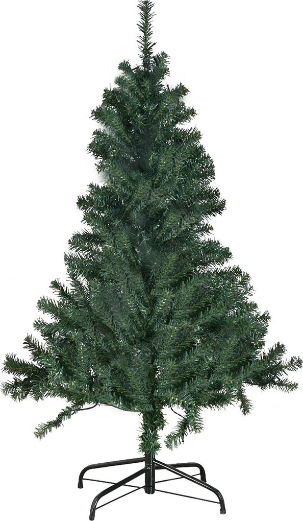 Costway Umělý vánoční stromek 150 cm s LED osvětlením