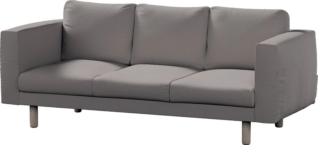 Potah na pohovku IKEA Norsborg 3-místná barva béžová látka pletený vzor
