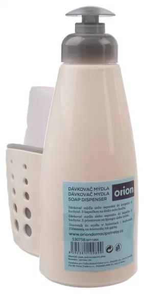 Orion domácí potřeby Dávkovač saponátu s organizérem 0,4 l