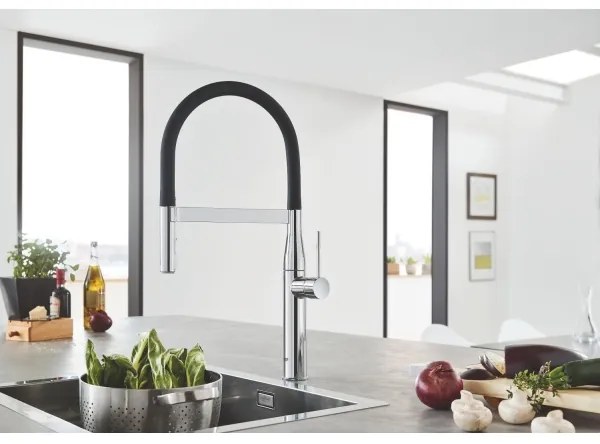 GROHE 30294000 - Dřezová baterie ESSENCE 530 mm lesklý chrom
