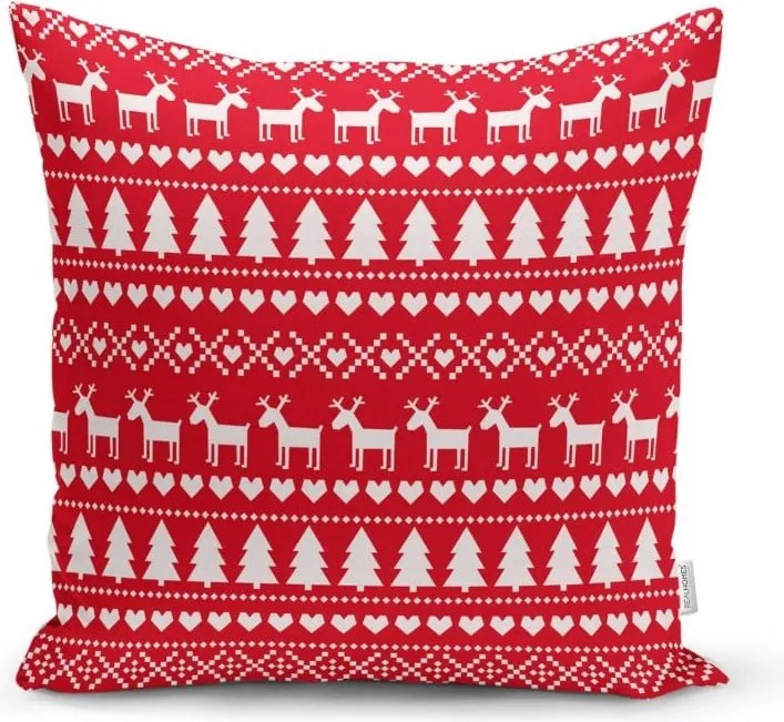 Povlak na polštář s vánočním motivem 43x43 cm Merry Christmas – Mila Home
