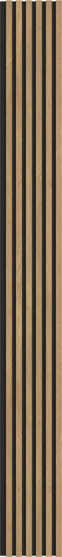 Mexen Lam-B, akustické stěnové lamely 275 × 30 cm, HDF deska 4 mm, technická dýha, borovice klasická, S100-275307-3015-012