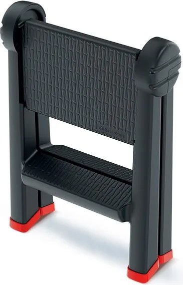 Skládací schůdky TITAN LADDER KLD4565, černá 470 x 435 x 630 mm, max. 150kg