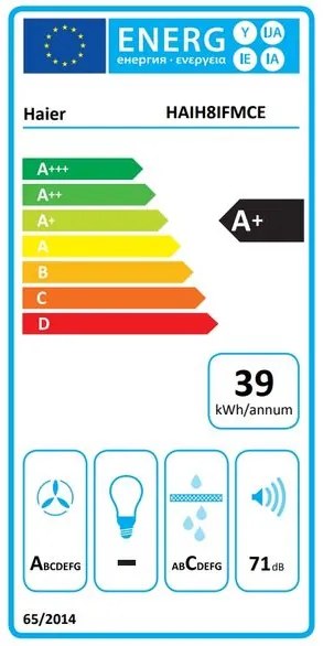 Haier HAIH8IFMCE Indukční varná deska s odsavačem par