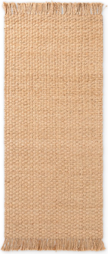 Hanse Home, Běhoun Handloom 106335 Fjord Natural Gold, 80x300, béžová, chodba / předsíň