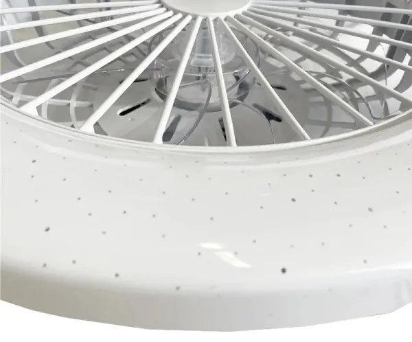 LED Stropní svítidlo s ventilátorem STAR LED/48W/230V + dálkové ovládání